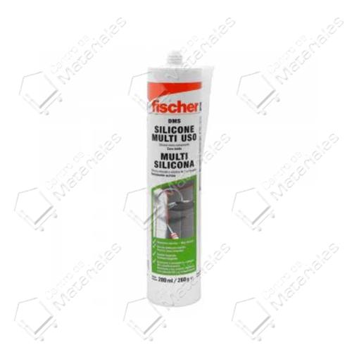 Fischer Sellador Silicona Universal Transparente 280ml. - Centro de Materiales