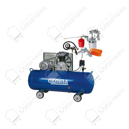 Gamma Compresor 150 Lt 3 Hp Trifasico - Centro de Materiales