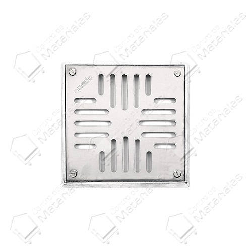 Rejilla Acero Inox C/marco 10 X 10 S/m - Centro de Materiales
