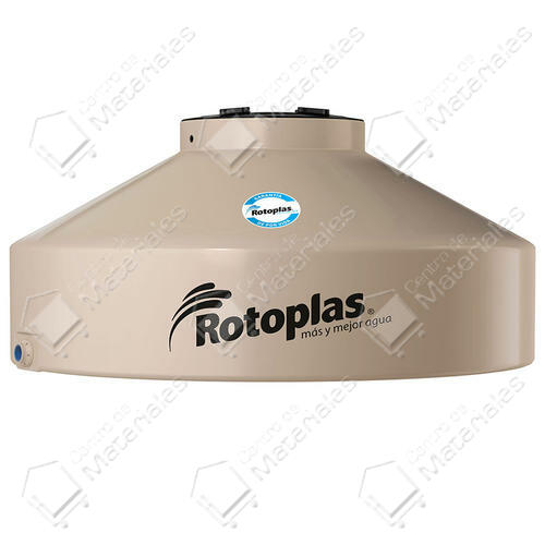Tanque Rotoplas Flat Arena Cuatricapa 1000 Lts Salida 1-1/2" Valvula Y ...