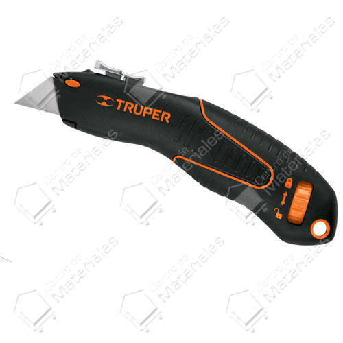 Truper Cutter Autorretráctil Hoja Trapezoidal - Centro de Materiales