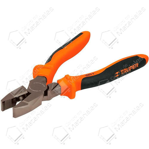 Truper Pinza Para Electricista 7" Cabeza Cuadrada - Centro de Materiales